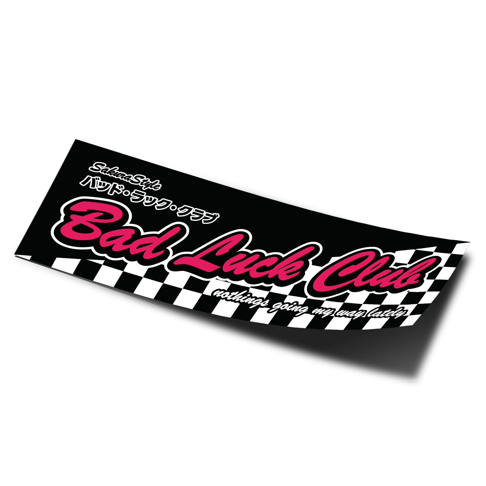 Bad Luck Club JDM Sticker Slap